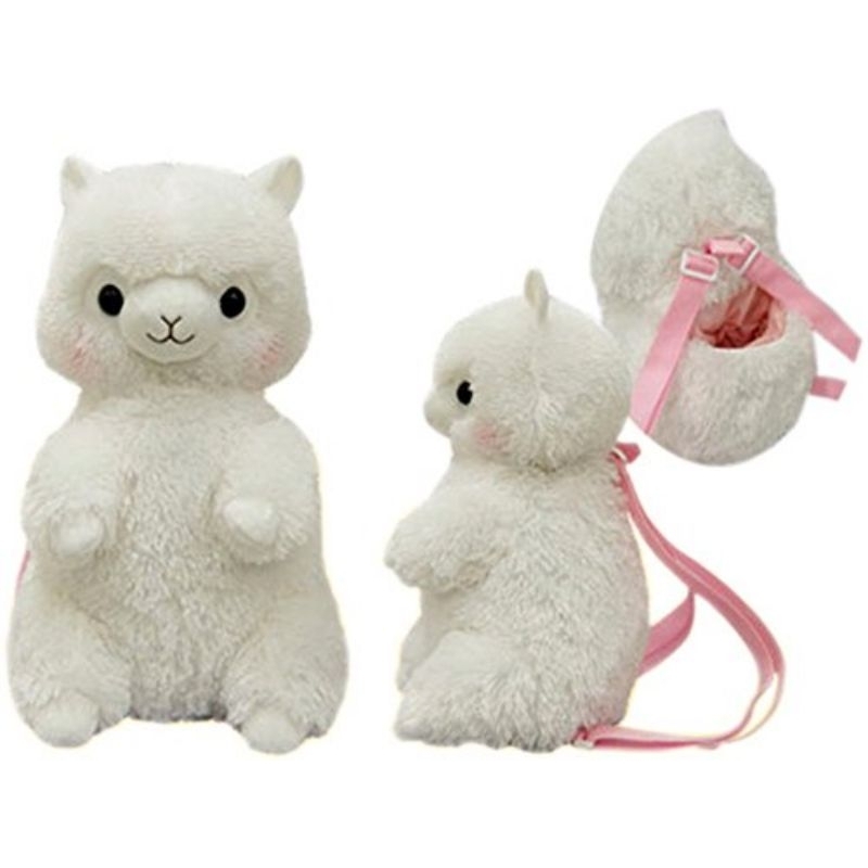 Amuse Alpacasso Bagpack Plush (Authentic from Japan) | Shopee Malaysia