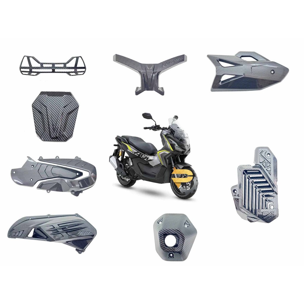 PARTS CARBON HONDA ADV 160 QUALITY CARBON FULL SET READY STOCK ADV160 ...