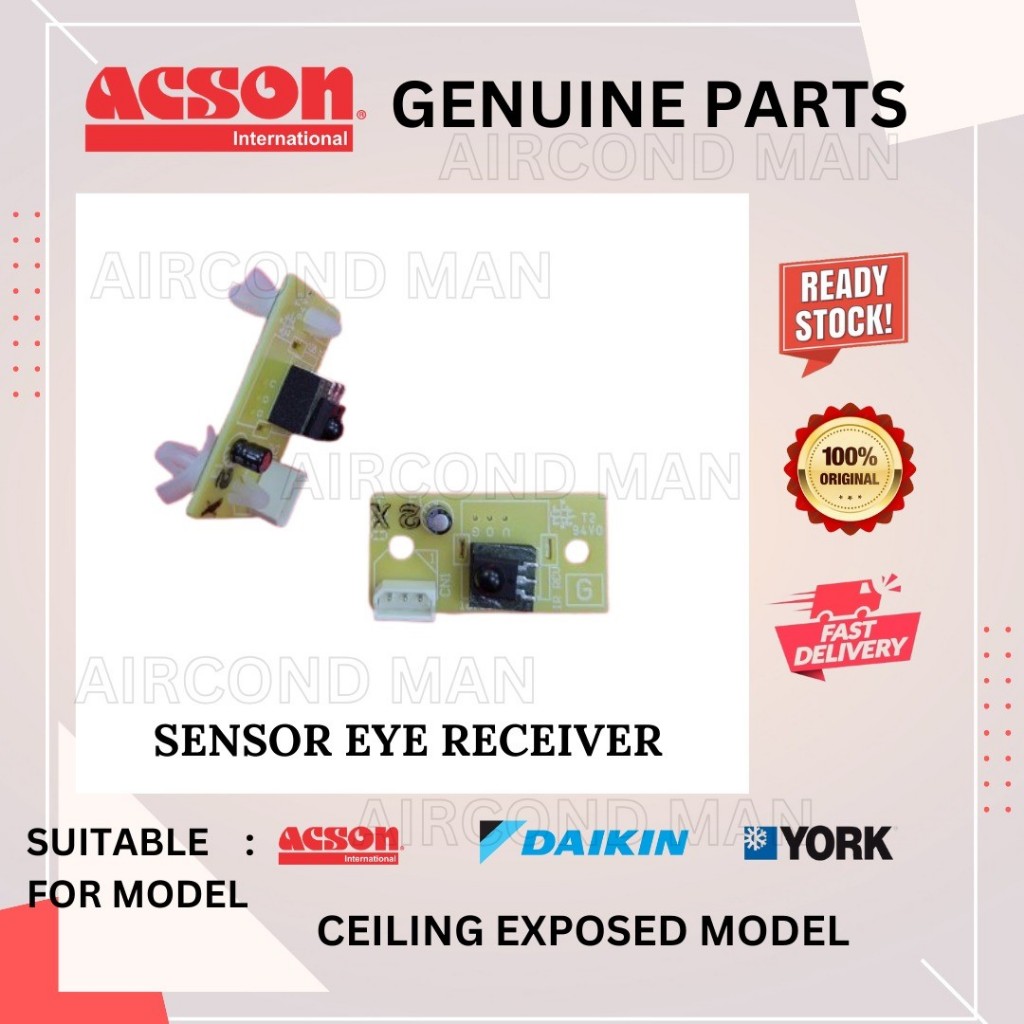 Ceiling Exposed, Ceiling Mounted Receiver Sensor / Sensor Eye / Mata ...