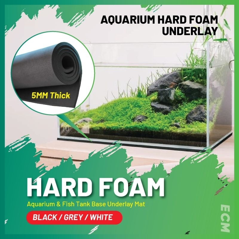 AQUARIUM UNDERLAY MAT PROTECTION PAD (5MM THICK ) Multi Sizes Fish Tank ...