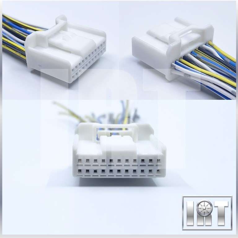 22 Pin Player Dashboard Socket Toyota Radio Connector Wiring Harness ...