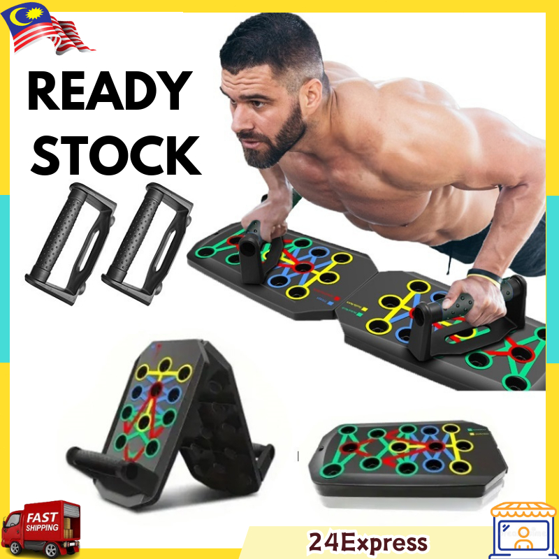 14 in 1 Foldable Push up board Push-up Bracket Home Fitness Training ...