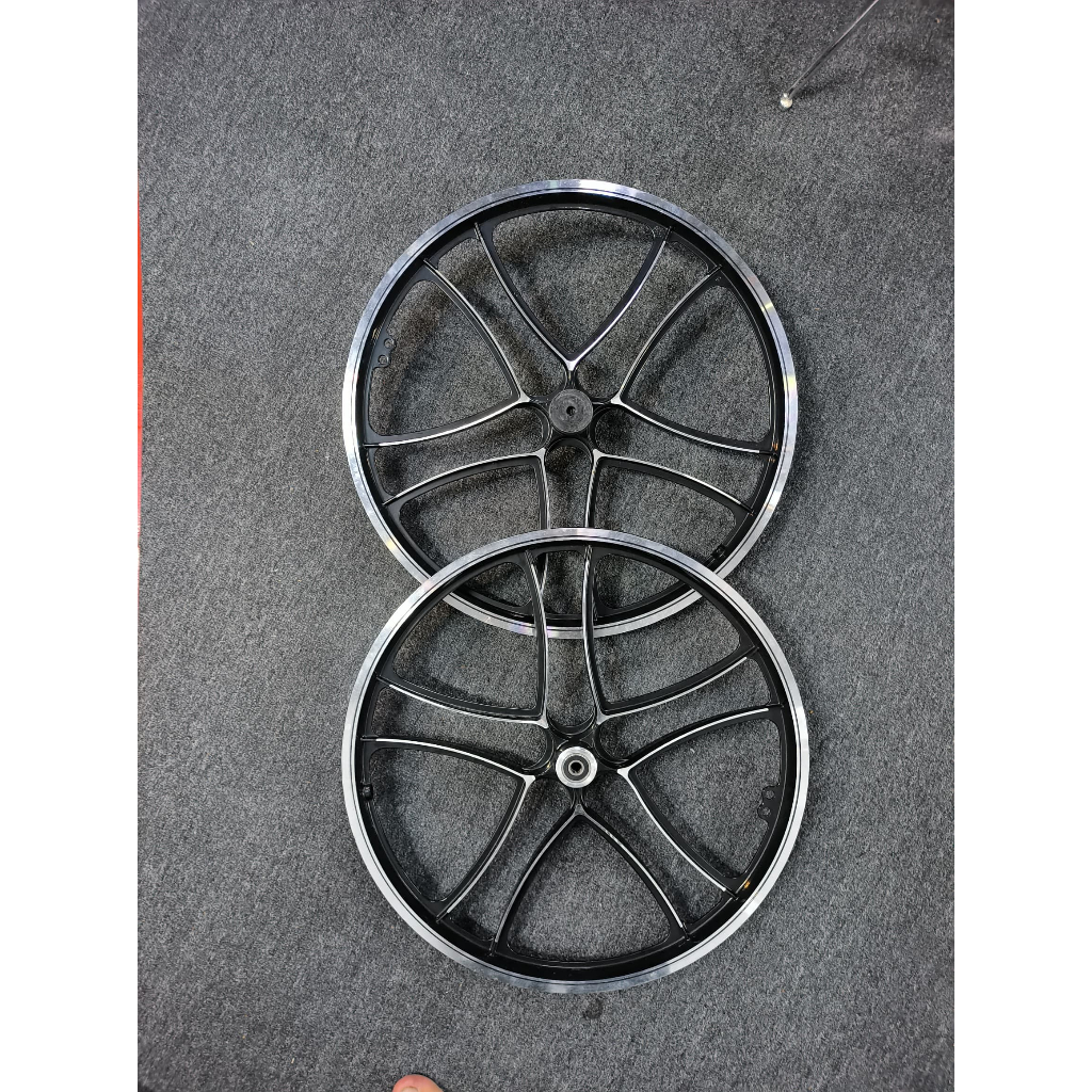 Rim Basikal | Tayar Basikal | Wheel set size 20" Alloy Quick release ...