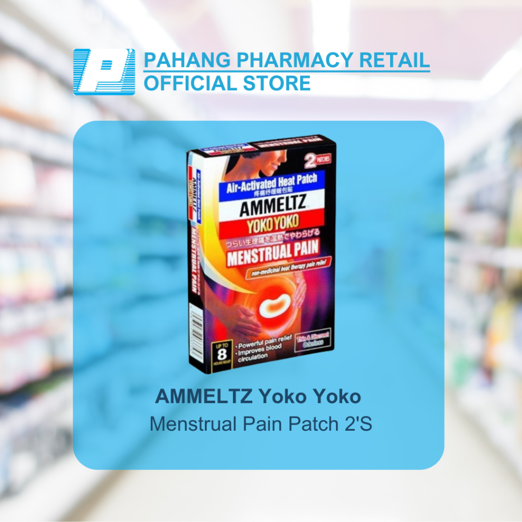 AMMELTZ Yoko Yoko Menstrual Pain Patch 2'S | Shopee Malaysia