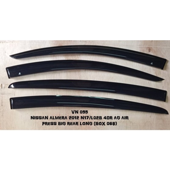 NISSAN ALMERA 2012 N17/L02B 4DR AG AIR PRESS BIG REAR LONG (BOX 068 ...