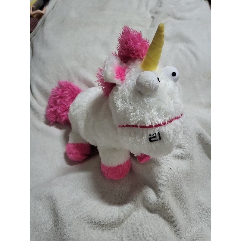 Authentic Sega Despicable Me Minions Fluffy Unicorn Plush Soft Toy ...