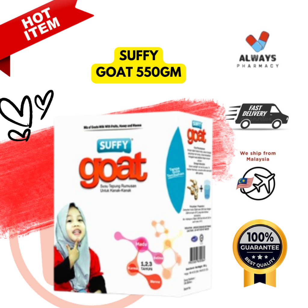 SUFFY GOAT 550GM - SUSU KAMBING STEP 1,2,3 SUFFY GOAT SUSU KAMBING ...