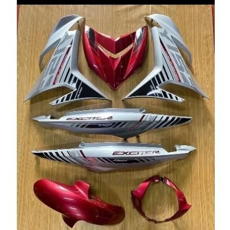 Y15 V1 V2 COVER SET MEROON PURBA TAMPAL STICKER SIAP | Shopee Malaysia