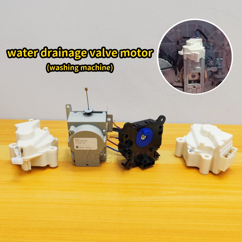 YeeFixx water drainage valve motor 【washing machine】 output drain motor ...