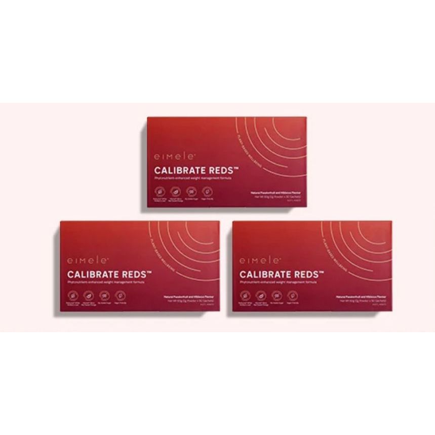 Ready Stock (1box/30sachets) Eimele Calibrate Reds 亦餐植萃纤体粉（小红针 ...