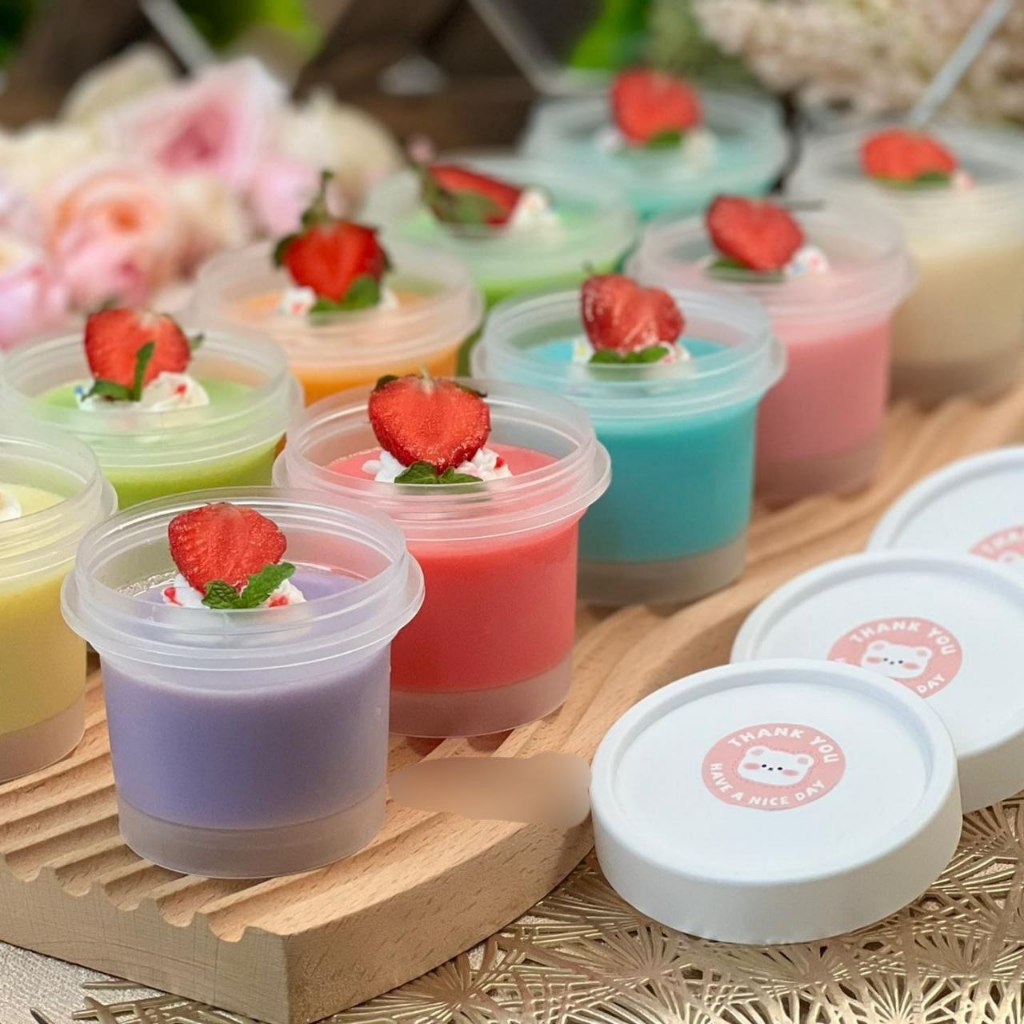 PPF - 125/200/300/500ml Cookies Chocolate Cup Lid/ABC Laicikang Tapau ...