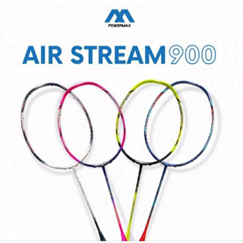 powermax air stream 900 raket badminton original badminton racket max ...