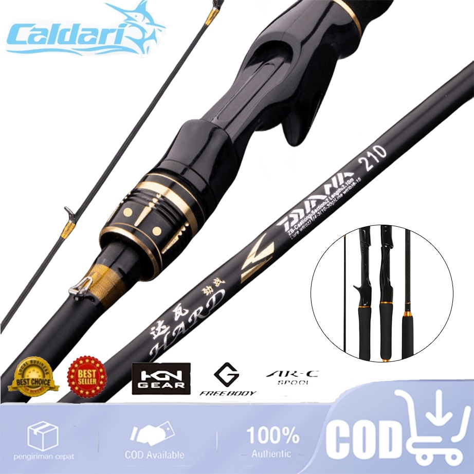 Daiwa Joran Pancing Joran Pancing Laut Rod Baitcasting 1.65cm/1.8cm/2 ...