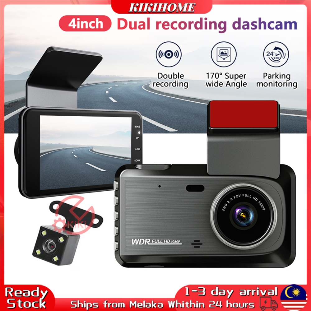 South Ocean 3 Camera Lens Car HD 1080P 24h Parking Monitor DVR Wifi ...