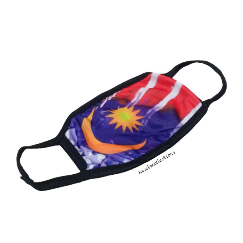 Masker Masker Facemask Pelitup Muka Bendera Malaysia Flag | Shopee Malaysia