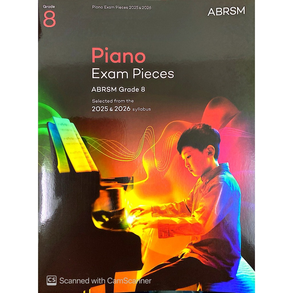 APPA | ABRSM Piano Exam Pieces Exam Book 2025 & 2026 Grade 8 (Book Only) | Shopee Malaysia