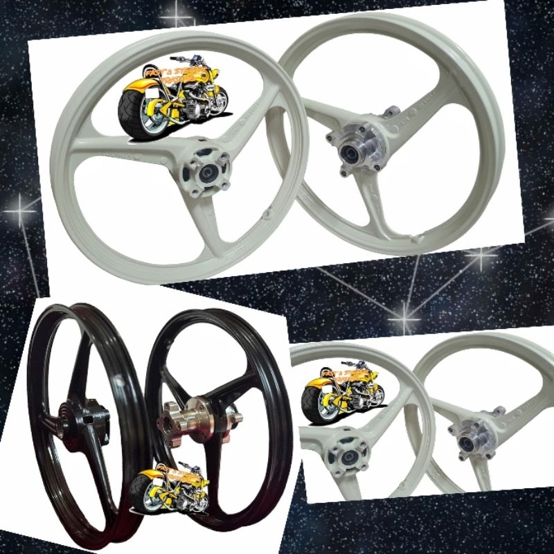 ENKEl 3L 3LEG 3KAKI 3 BATANG SPORT RIM Y15ZR/ Y15/ Y16ZR/ Y16 CUSTOM ...