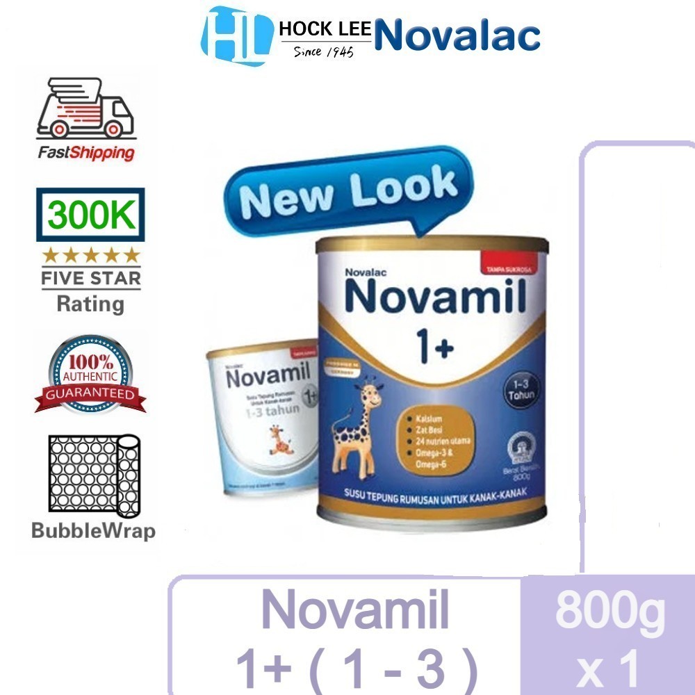 after coin cashback* NOVAMIL 1+ GROWING UP MILK 800G | Shopee Malaysia