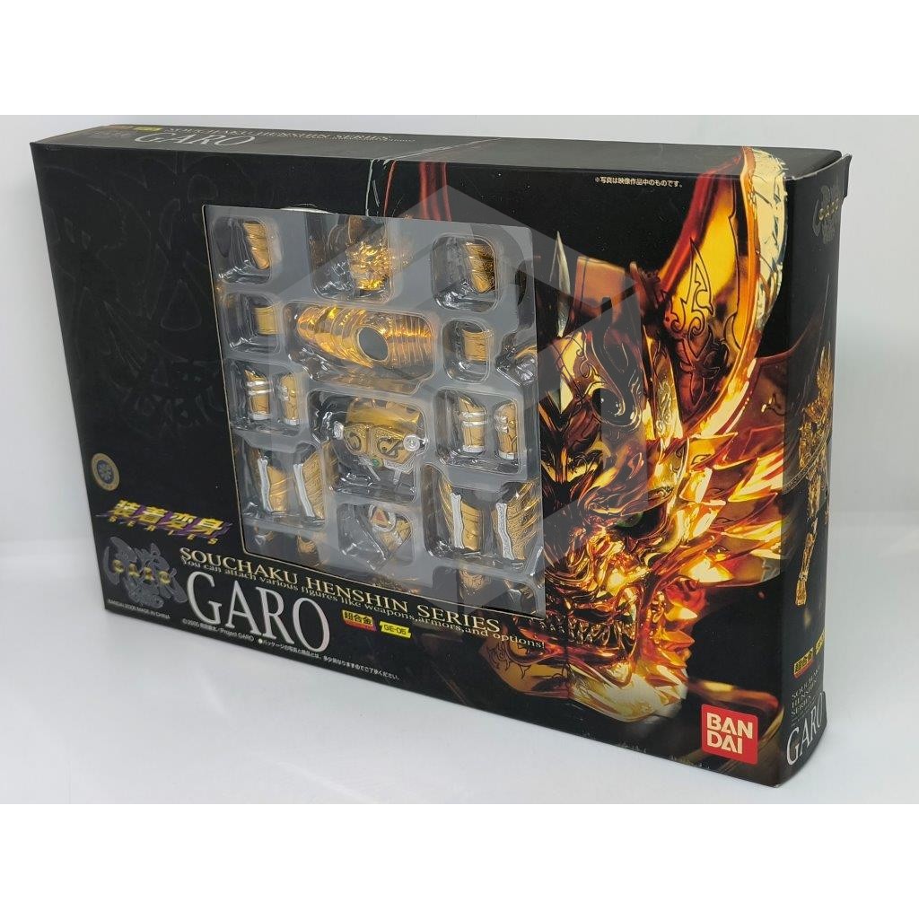 BANDAI SHS SOUCHAKU HENSHIN SERIES GE-05 [GARO] CHOGOKIN | Shopee Malaysia