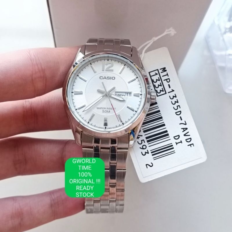 CASIO ORIGINAL MTP-1335D-7A/MTP-1335D-7AVDF/MTP-1335D/MTP1335D | Shopee ...