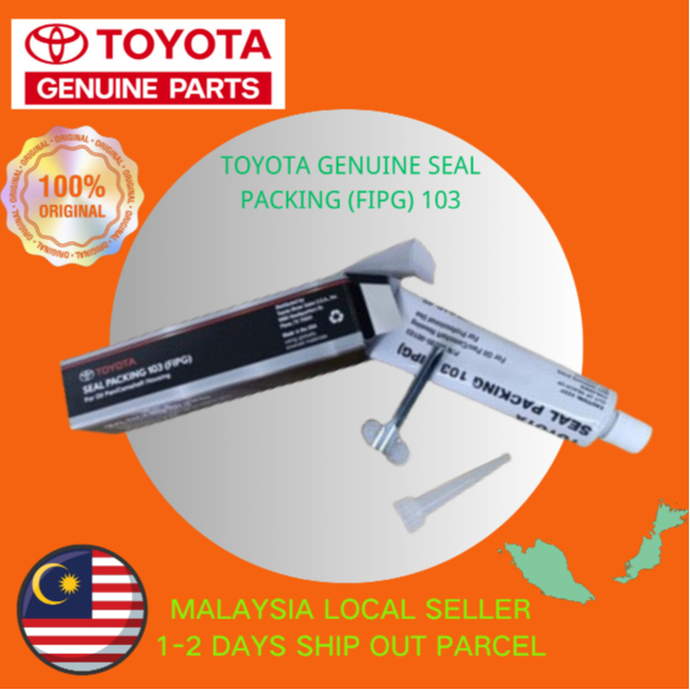 Toyota Genuine Seal Pack (FIPG) 103 Liquid Oil Pan Gasket Parts No ...