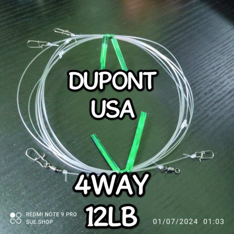 PERAMBUT Candat Sotong Pantai Timur DUPONT USA 12LB 4WAY | Shopee Malaysia