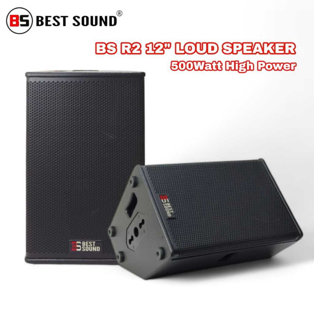 (SEBIJI / PER UNIT) BS BEST SOUND BS12 R2 500Watt Stage Audio High Spec Loud Speaker with Fully ...
