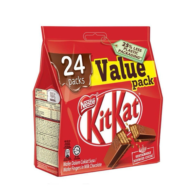 Nestle Kitkat Value Pack (24’s x17g) | Shopee Malaysia