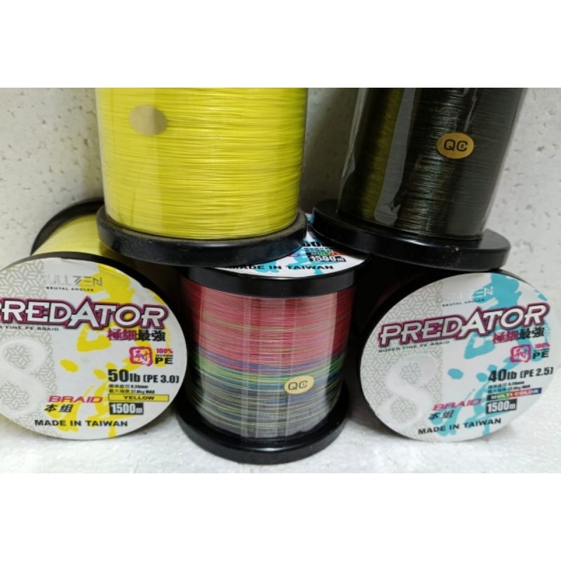 BULLZEN PREDATOR 1500M HYPER BRAID | Shopee Malaysia
