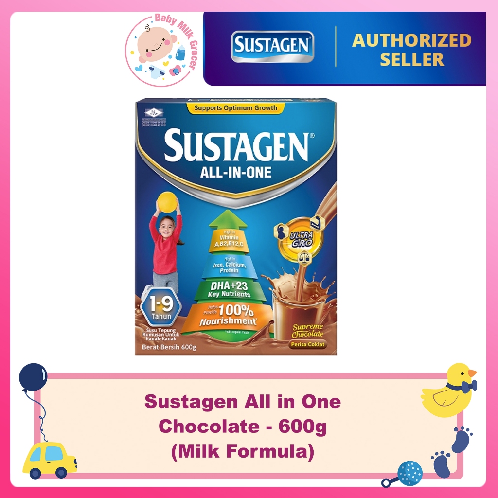 Sustagen All-In-One - Chocolate Susu Milk Formula Powder (600g ...