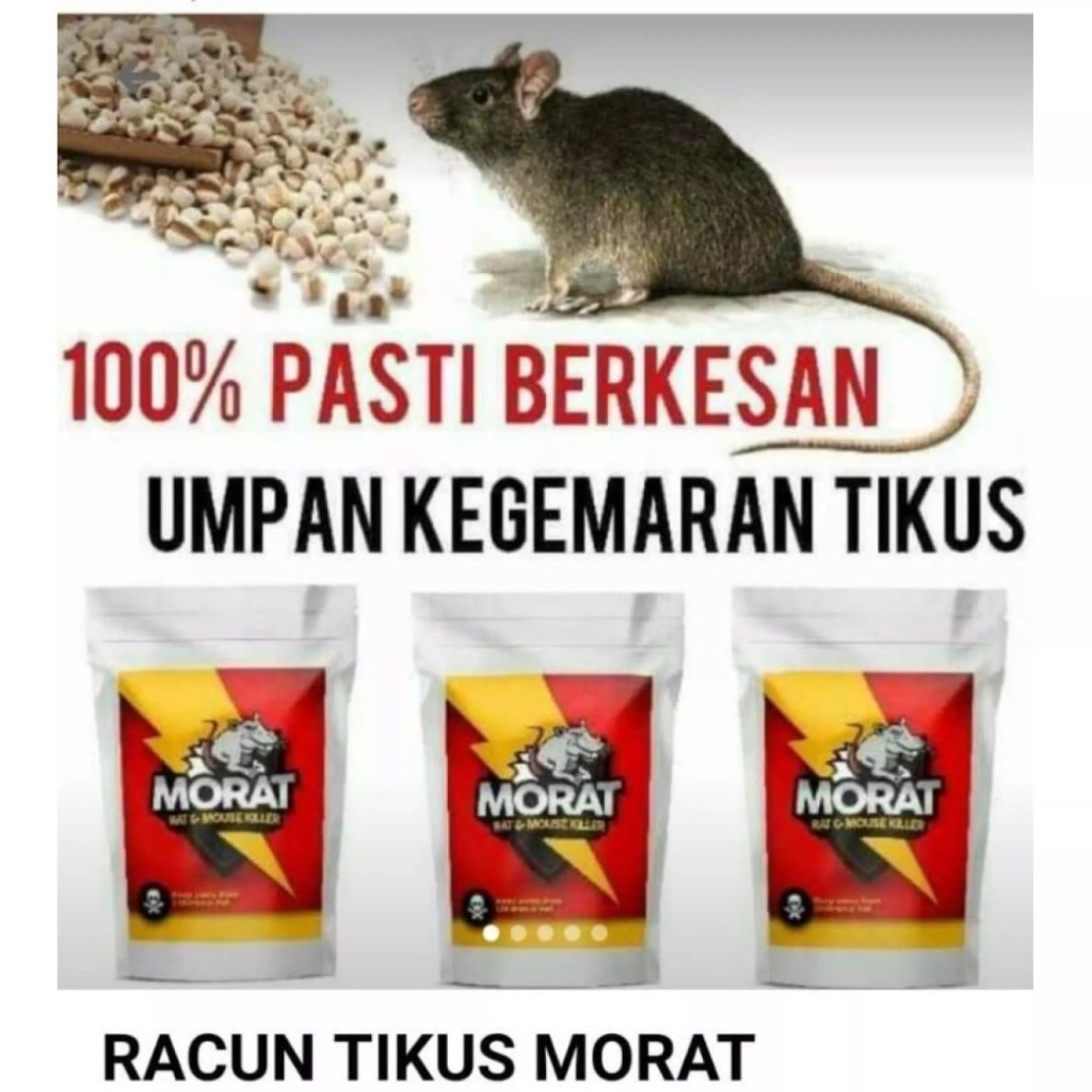 MORAT Ubat Tikus Rat Poison SW Victory RTV RTB Umpan Tikus Cencurut ...