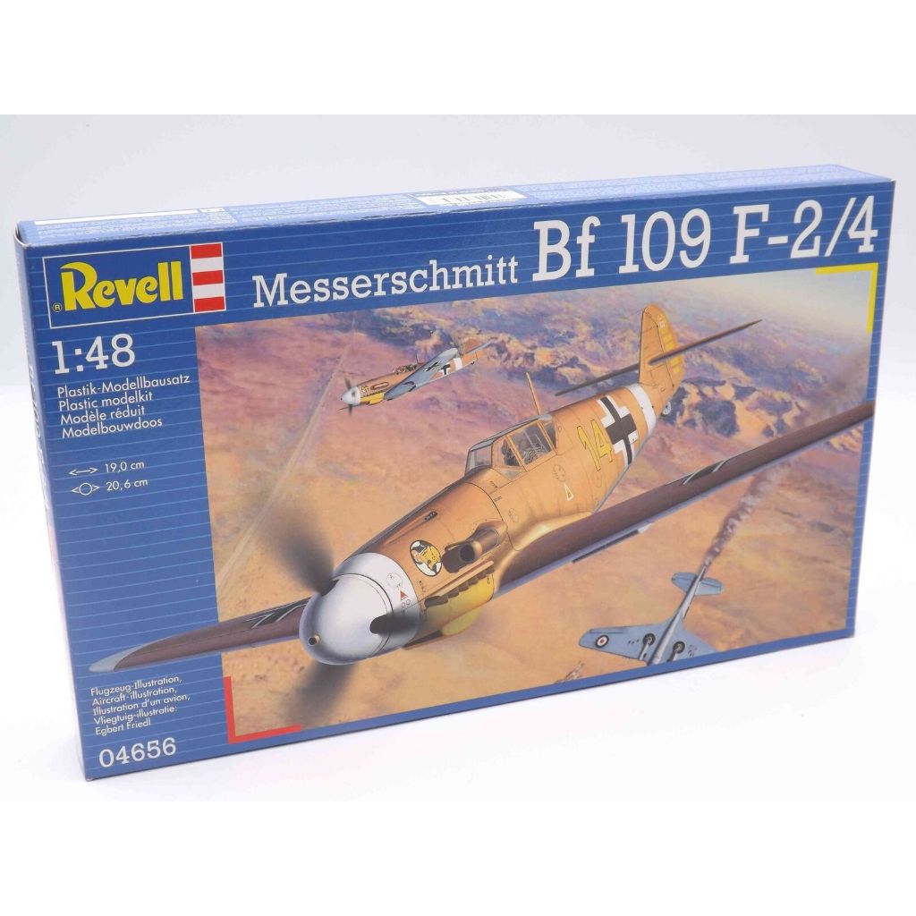 REVELL Messerschmitt Bf 109 F-2/4 Revell | No. 04656 | 1/48 | Shopee ...
