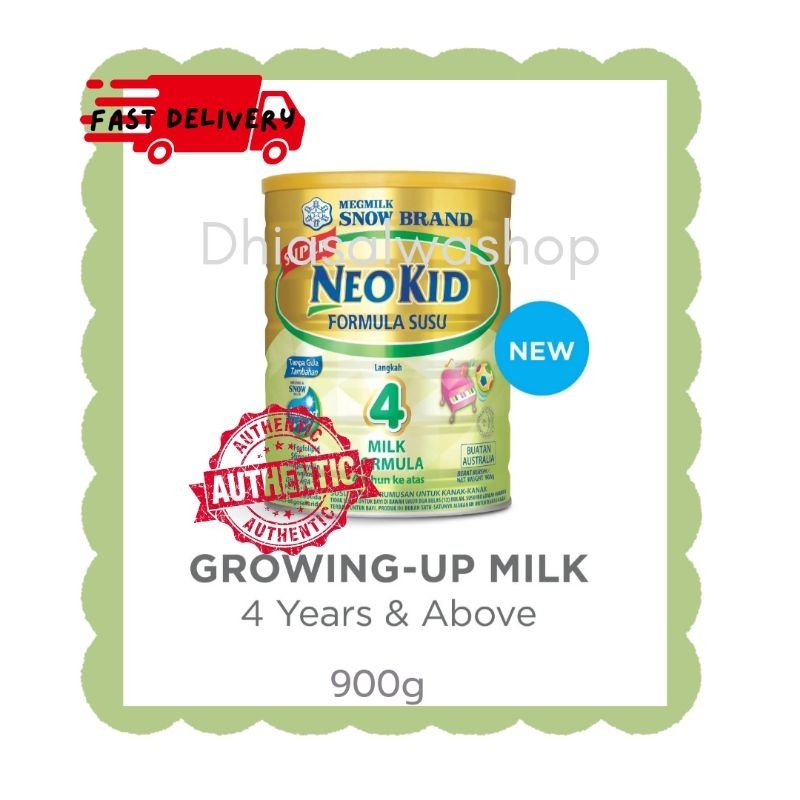 SNOW BRAND NEO KID LANGKAH 4 - 900G (SUSU FORMULA) MURAH DAN AUTHENTIC ...