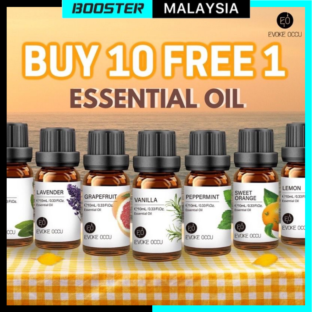 【10 FREE 1】EvokeOccu 10ml Essential Oil Plant Therapy Aromatherapy ...