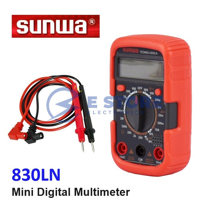SUNWA TEDMSU-830LN Mini Digital Multimeter | Shopee Malaysia
