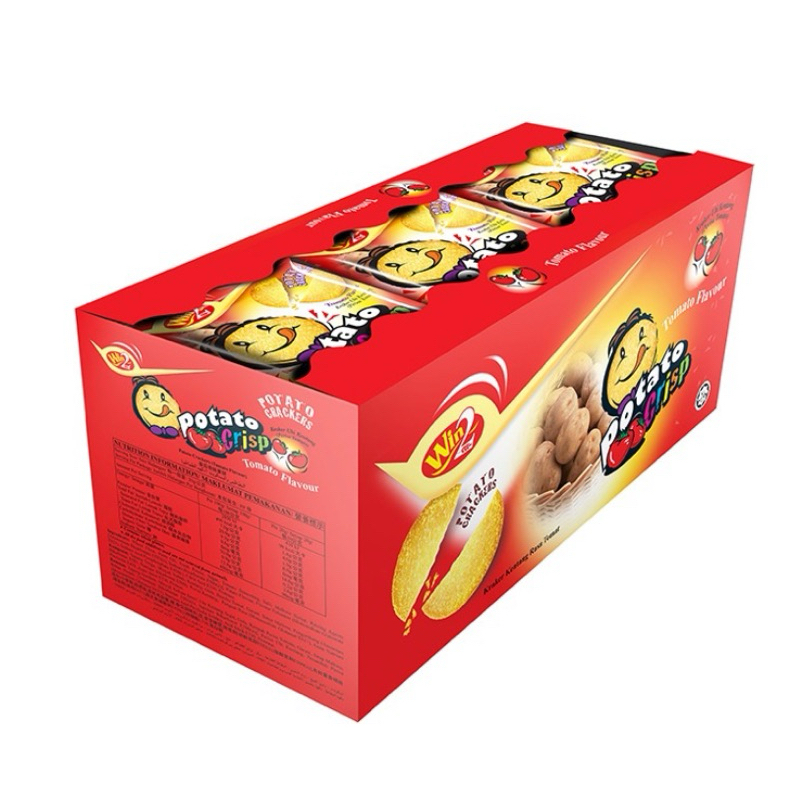 Win Win Potato Crisp tomato (600g/20g x 30 Sachets) | Shopee Malaysia