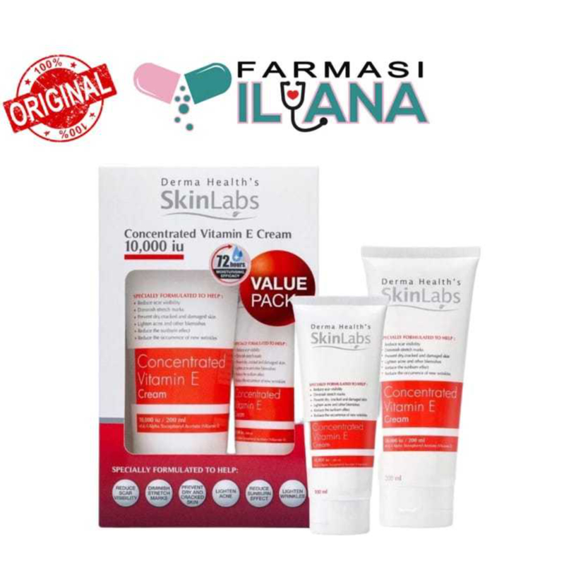 Skinlabs Concentrated Vit E Cream 100ML+200ML Combo Pack [EXP: 10/2025] | Shopee Malaysia