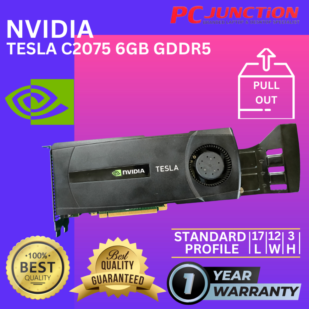 NVIDIA TESLA C2075 GRAPHIC CARDS - 6GB GDDR5 | Shopee Malaysia