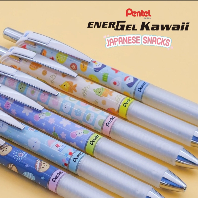 Pentel Energel Kawaii +7 - Japanese Snacks Series😍😍 | Shopee Malaysia