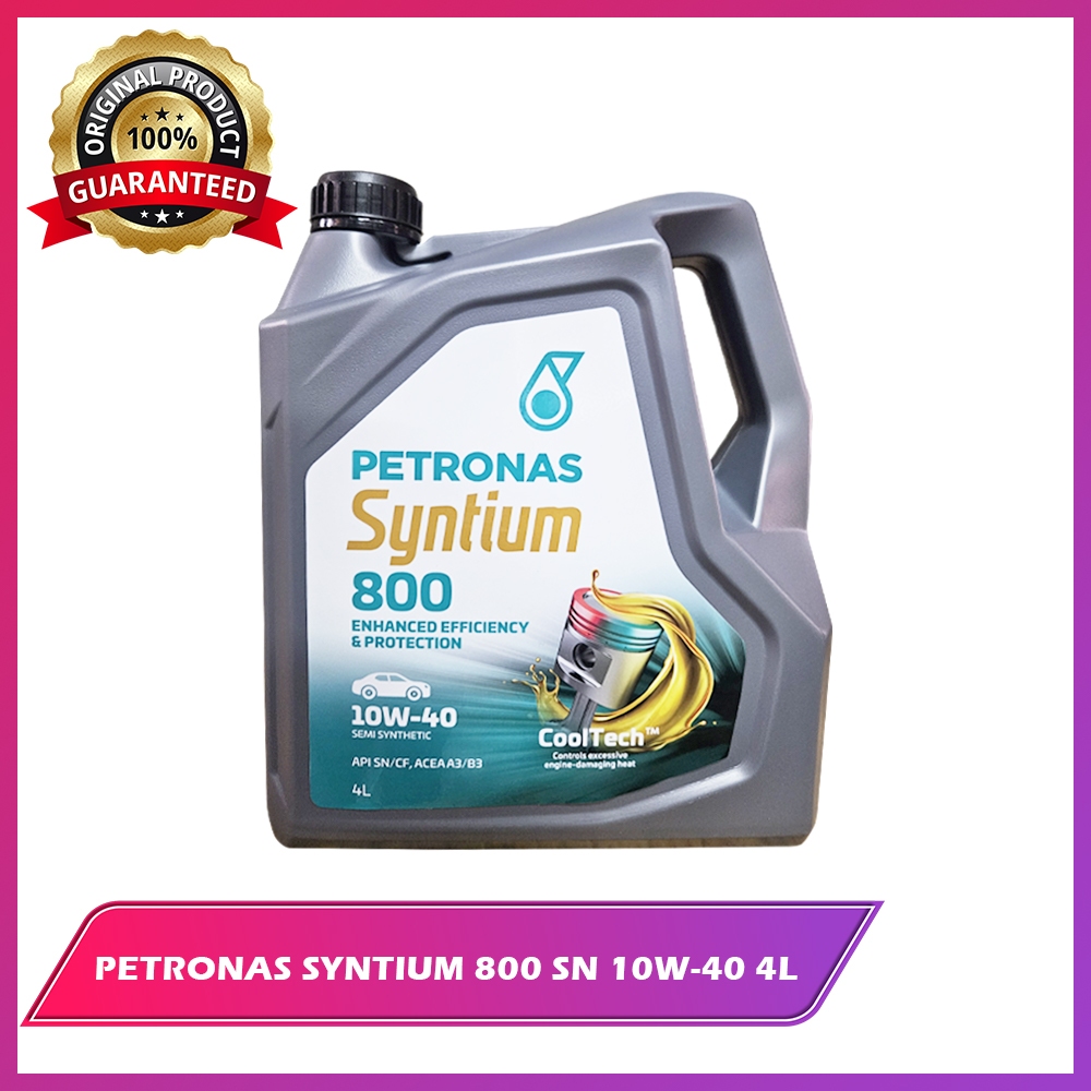 PETRONAS SYNTIUM 800 SN 10W-40 (4L) | Shopee Malaysia