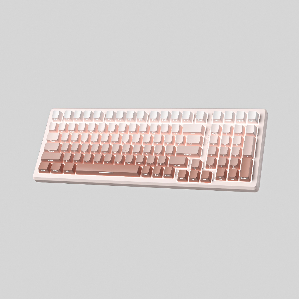 Zifriend ZT99 Wired Mechanical Keyboard Wireless RGB 99 keys Hotswap ...