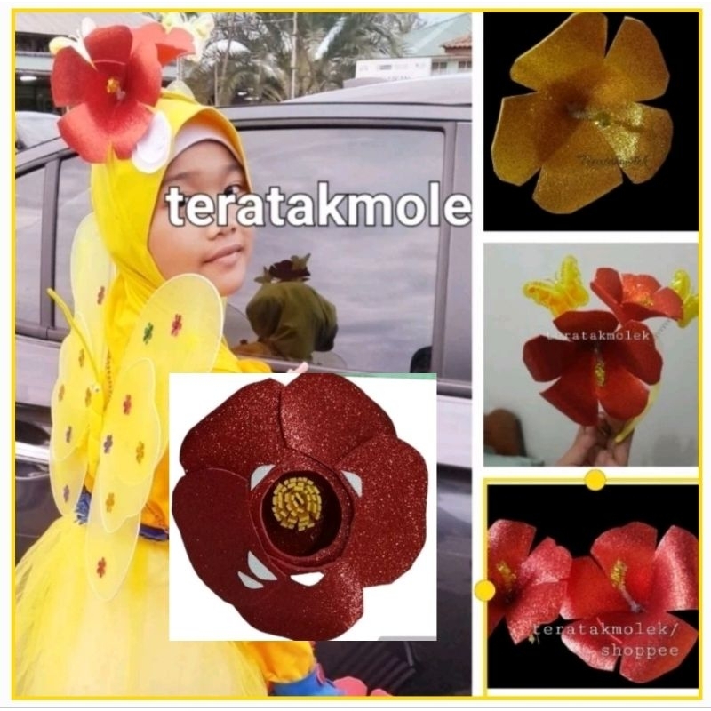 kraf bunga raya,reflesia,bunga merdeka,hias kanak-kanak,gubahan ( kraf ...