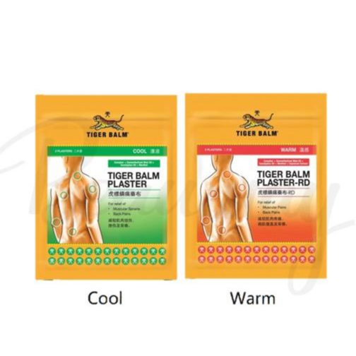 TIGER BALM PLASTER COOL/WARM 2'S | Shopee Malaysia