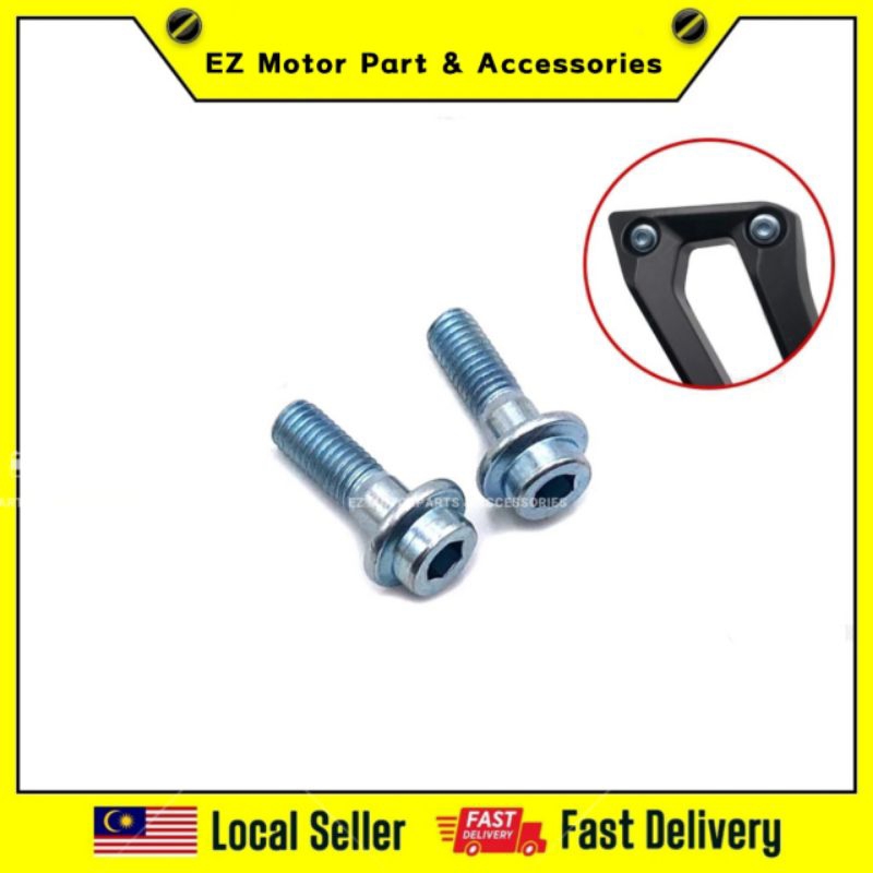 FOOTREST BRACKET SCREW SET ASSY ALLENKEY SKRU FOOT REST BRACKET Y15ZR ...