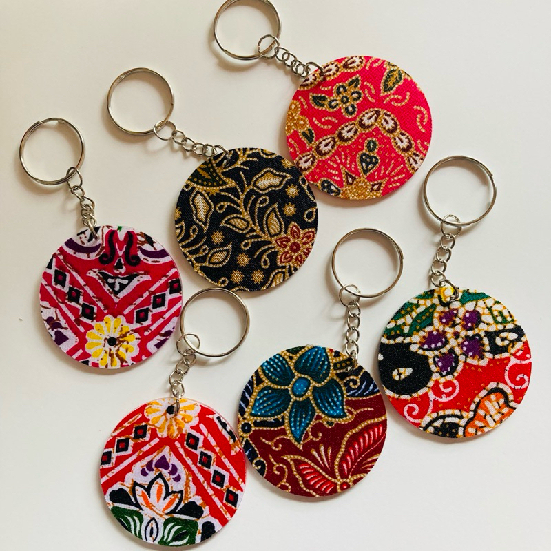 (READY STOCK) 1pcs keychain batik asli terengganu /cenderamata /gift ...