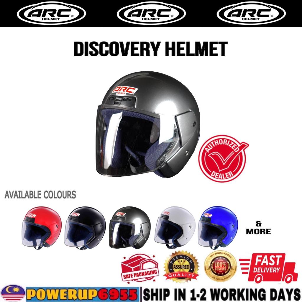 ORIGINAL ARC DISCOVERY FIBER HELMET TOPI | Shopee Malaysia