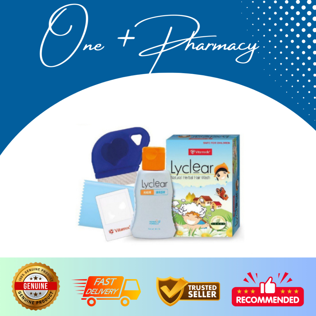 VITAMODE LYCLEAR NATURAL HERBAL SHAMPOO 40ML (ANTI LICE) | Shopee Malaysia