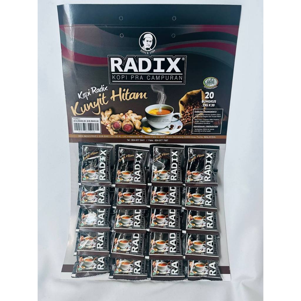Radix Kopi Pracampuran Habbatus sauda (20sachet) | Shopee Malaysia