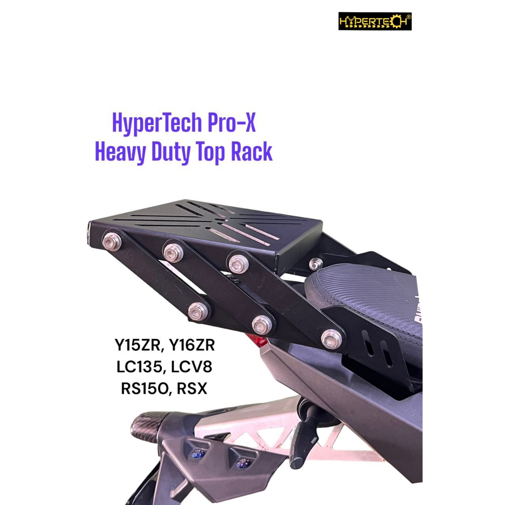 HYPERTECH PRO-X TOP RACK HEAVY DUTY CARBON STEEL RACK LIPAT TAPAK TEBAL ...