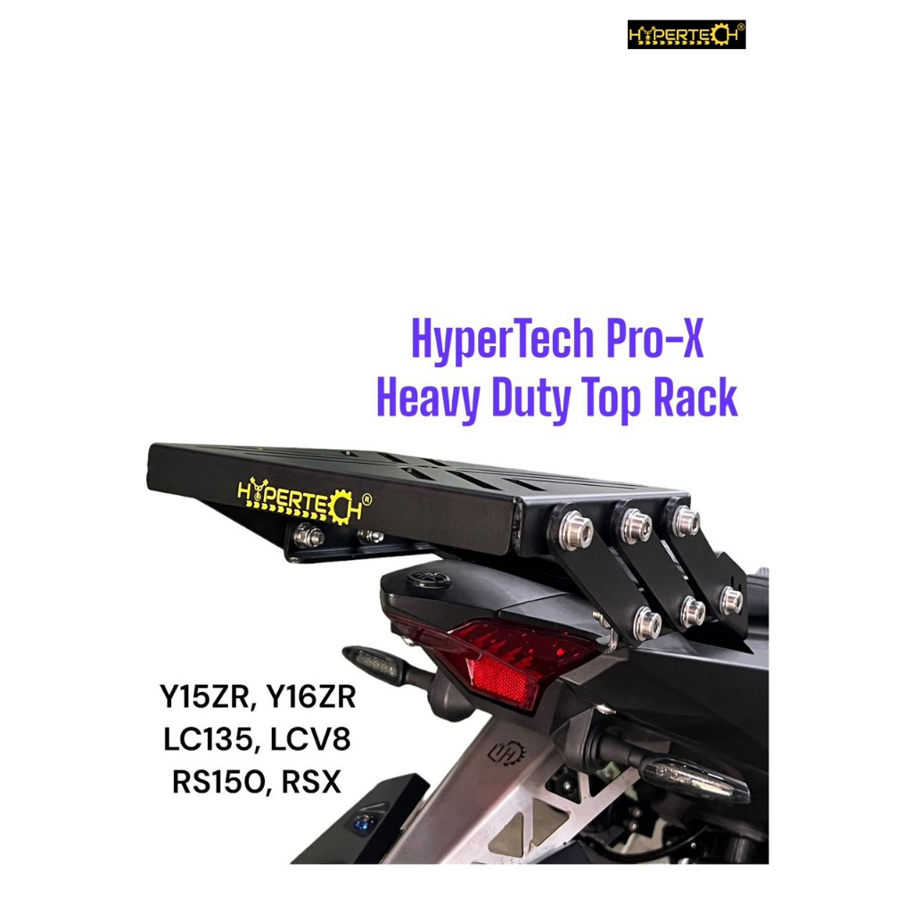 HYPERTECH Pro-X Top Rack Heavy Duty Carbon Steel Y15 Y16 LCV8 LC135 V2 ...